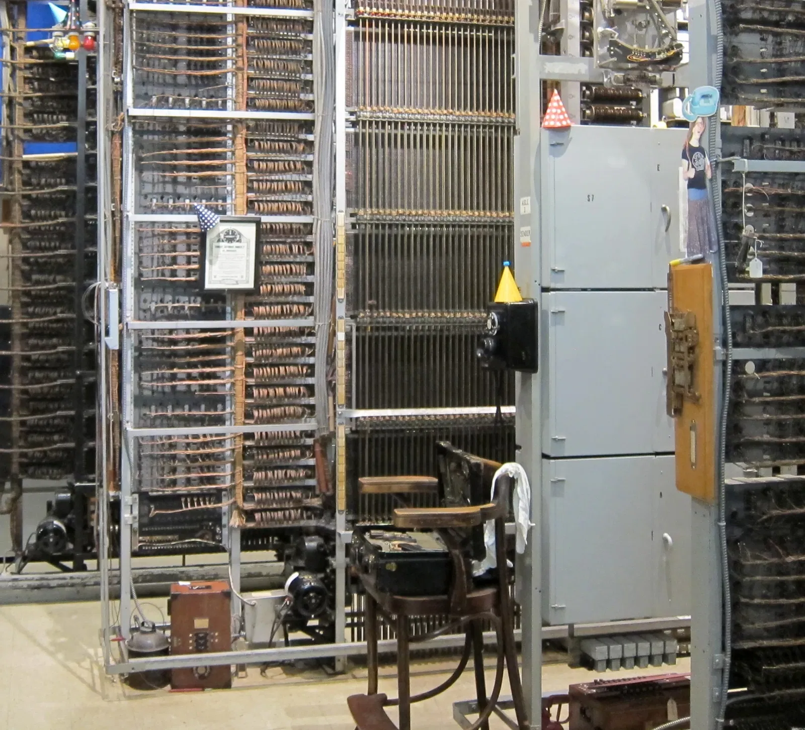 Panel Switching System (1923) - Exhibition at Connections Museum