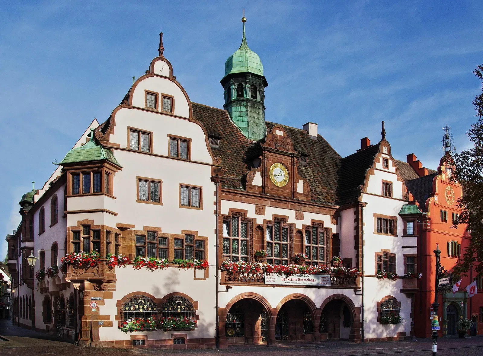 Historic houses in Freiburg im Breisgau