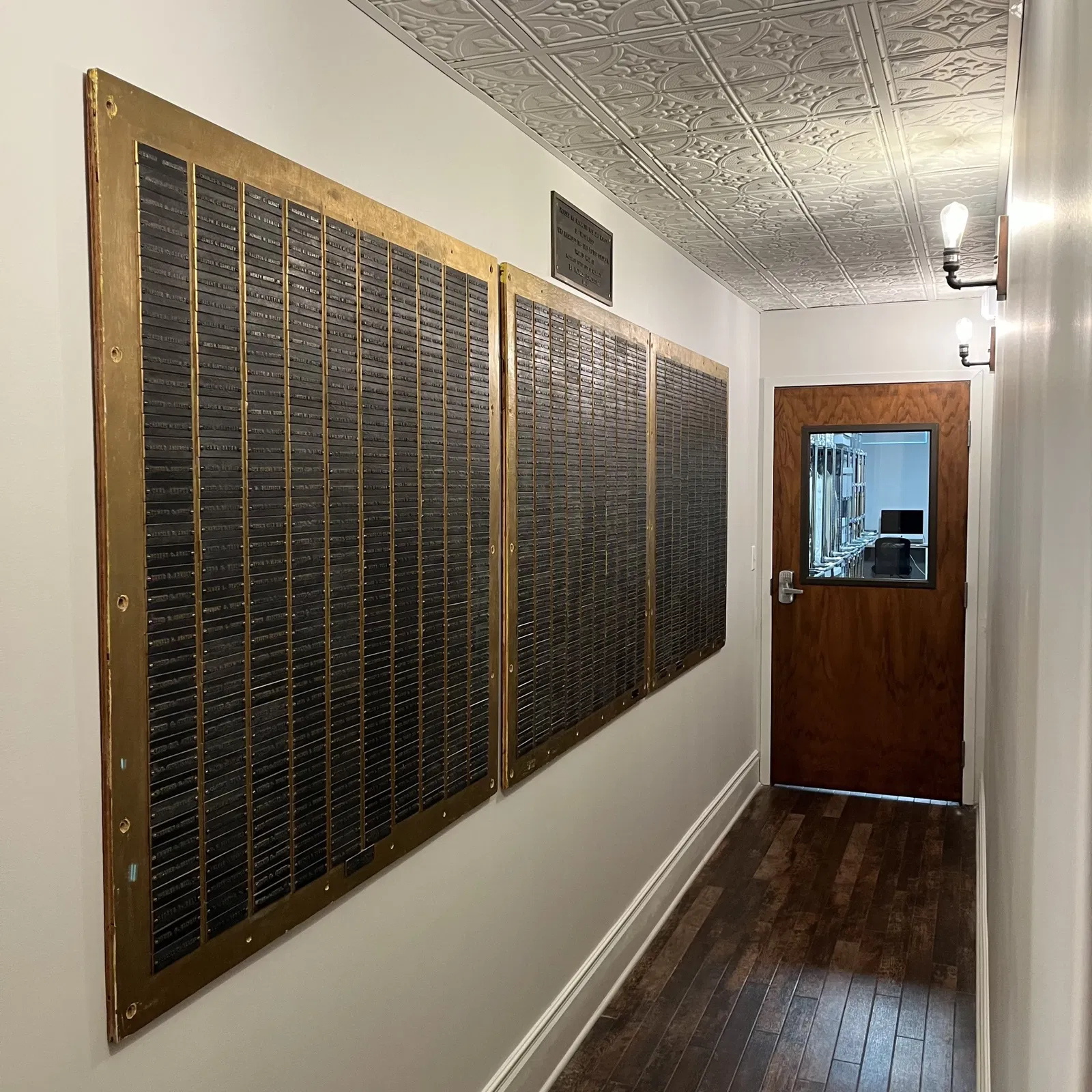 Lowenstine WWII Roll of Honor - Exhibition at Porter County Museum