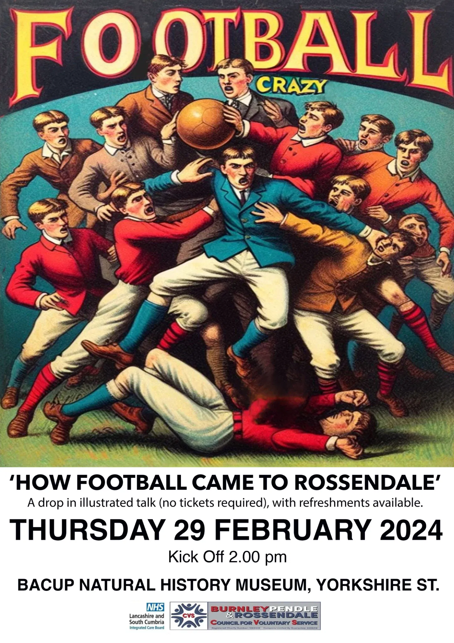 Football Crazy - Exhibition at Bacup Museum