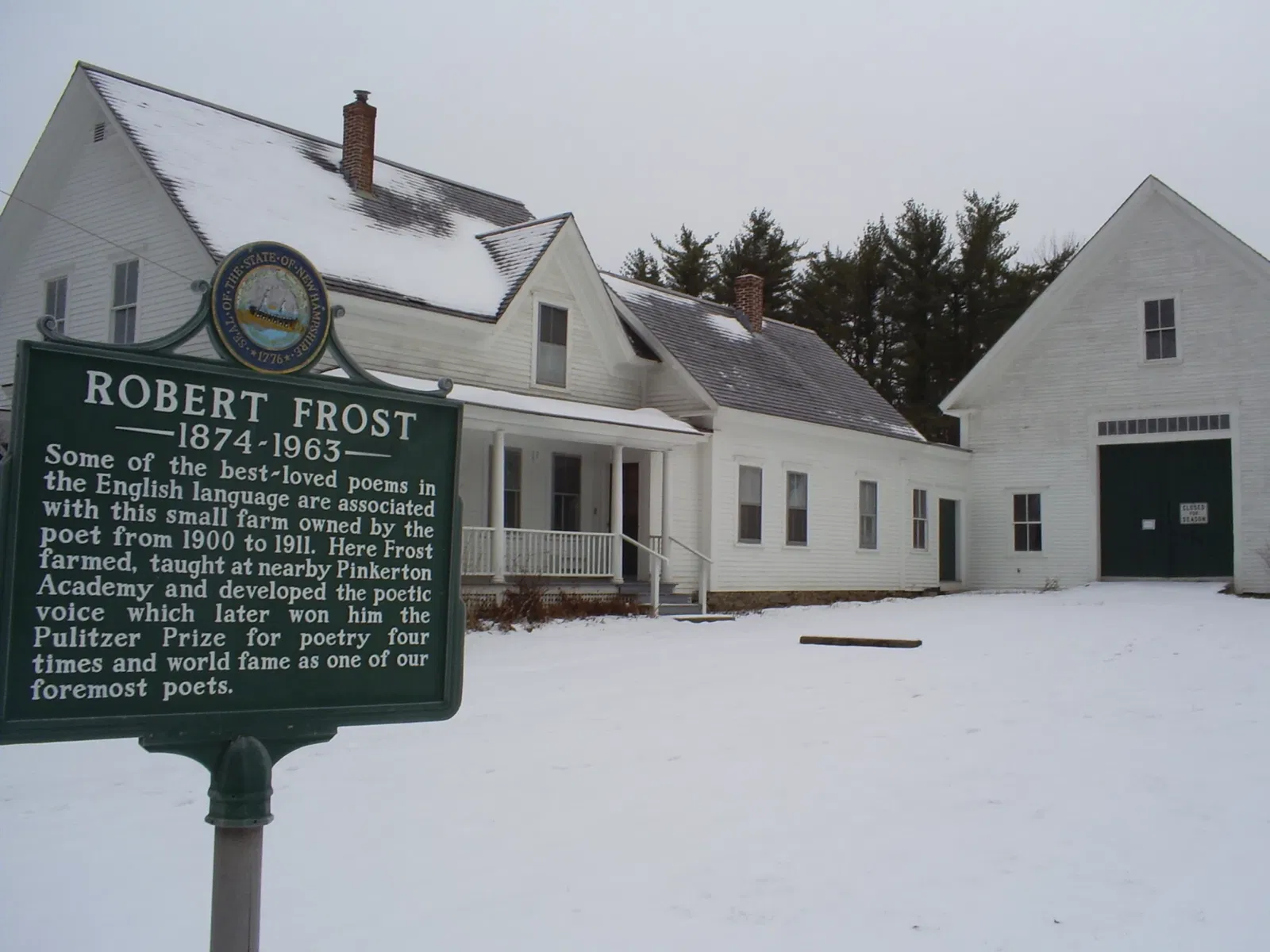Robert Frost Farm Historic Site (Derry) - Visitor Information & Reviews