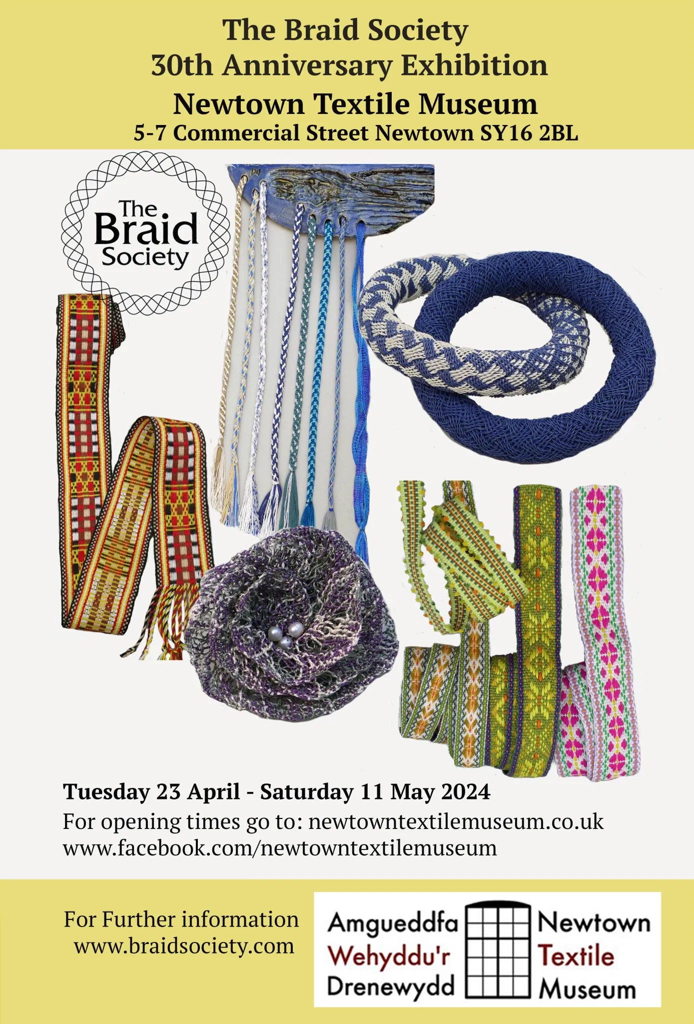 The Braid Society 30th Anniversary Exhibition - Exhibition at Newtown ...