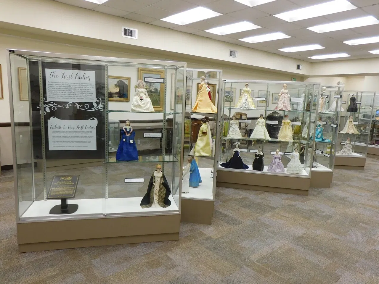 First Lady Dolls Exhibit - Exhibition at Museum of Uintah County