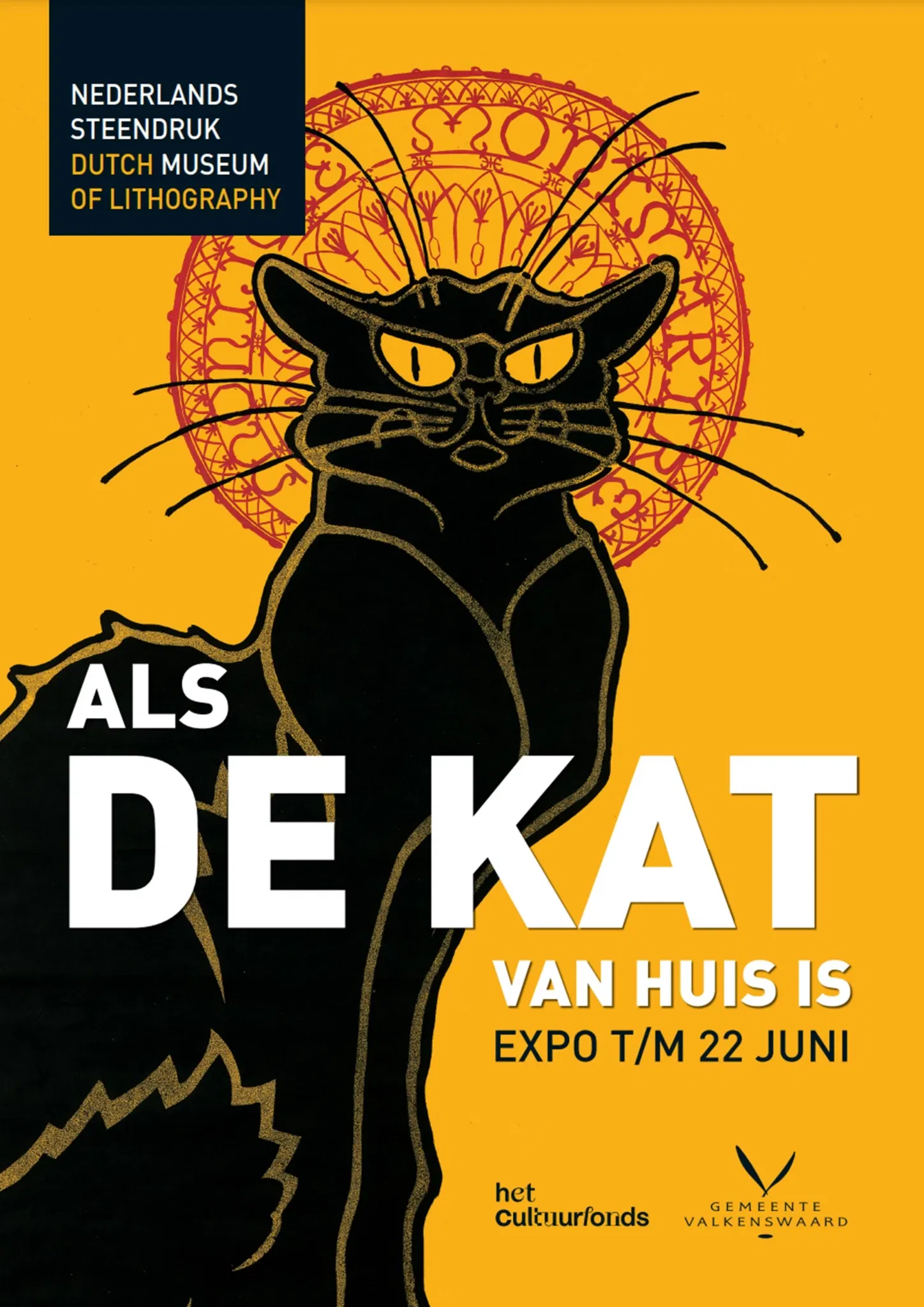 Als de kat van huis is - Tentoonstelling in Nederlands Steendrukmuseum