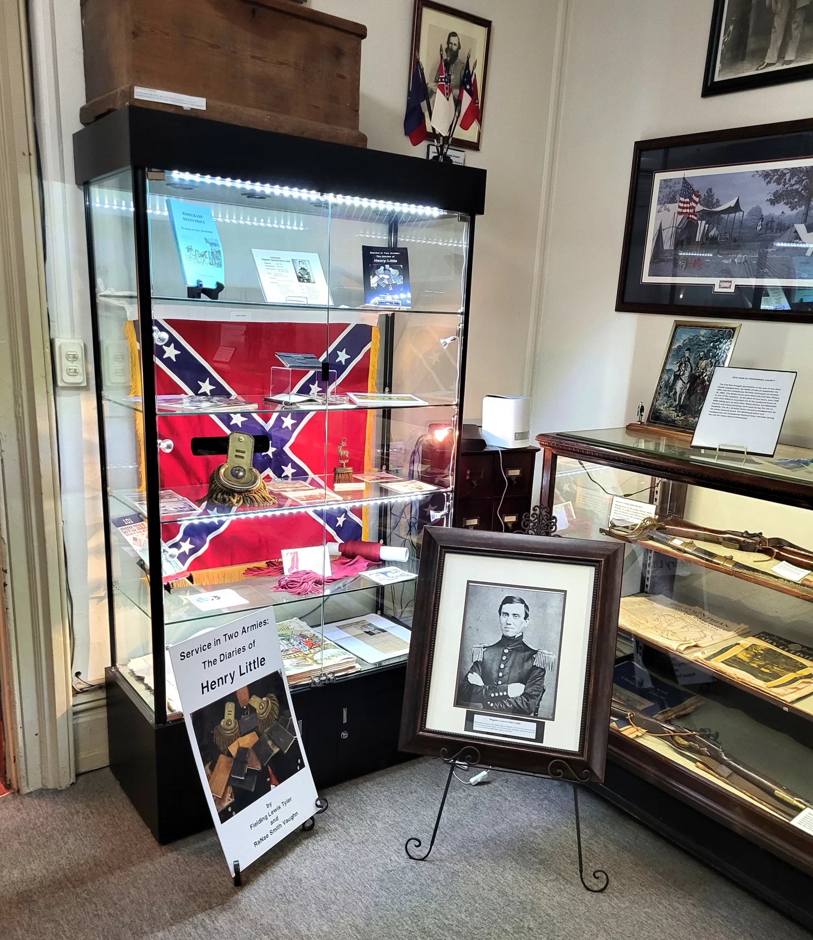 Henry Little, Brigadier General - Exhibition at The Old Courthouse Museum