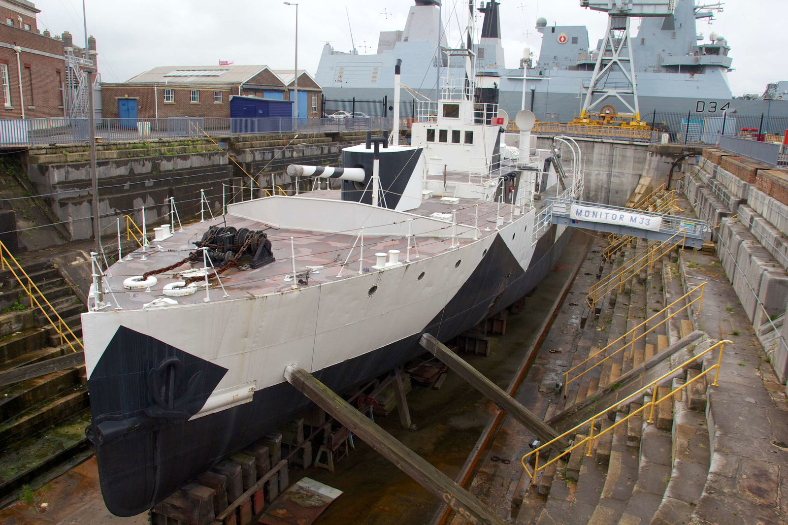 Opening Hours - HMS M.33 at Portsmouth Historic Dockyard (Portsmouth)